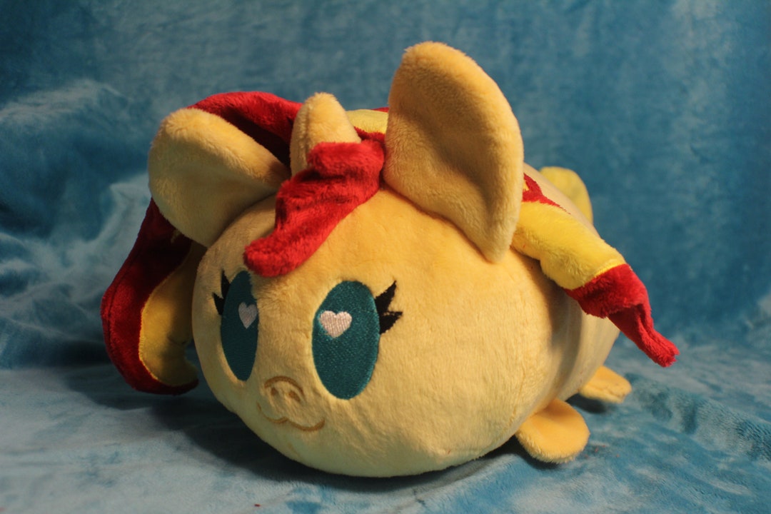 12" Loaf Sunset Shimmer My Little Pony Chibi Handmade Stacking Plush ...