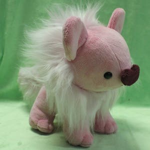 Chibi Steven Universe Inpsired Pink Lion 9" Soft Minky Fur Plush ...
