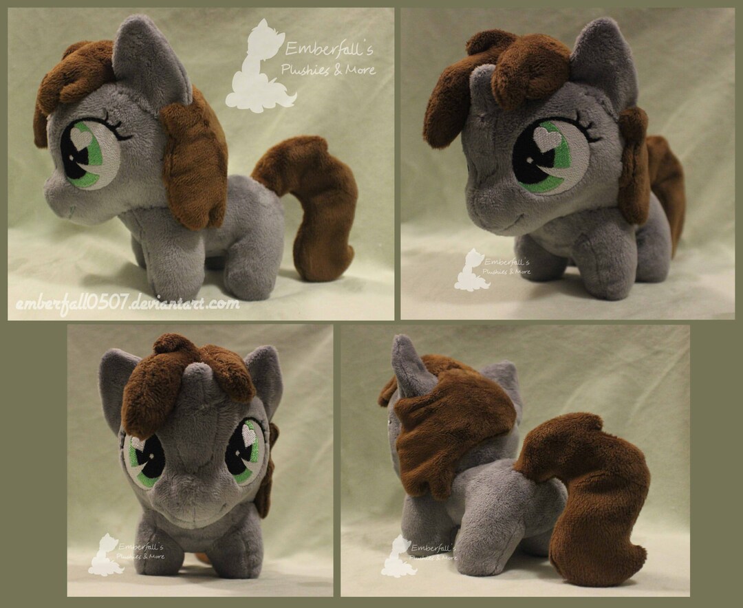 6" Littlepip My Little Pony Chibi Handmade Plush Plushie MADE TO ORDER ...