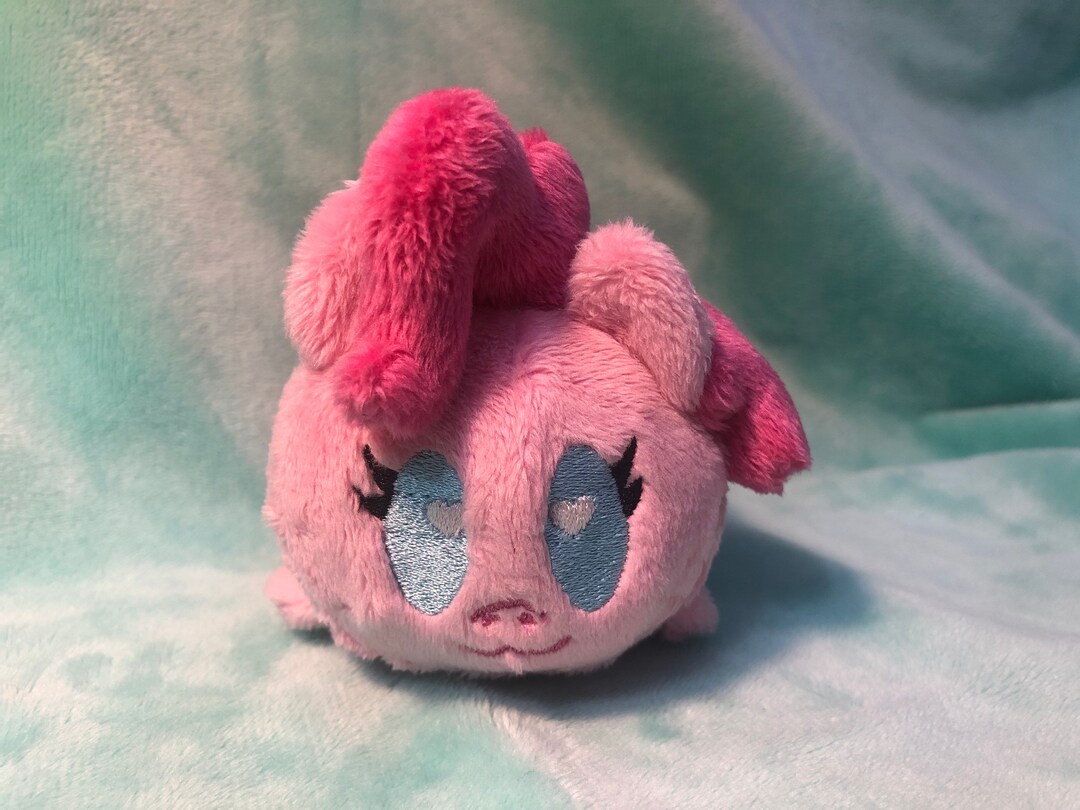 4" Loaf Baby Pinkie Pie My Little Pony Chibi Handmade Stacking Plush ...