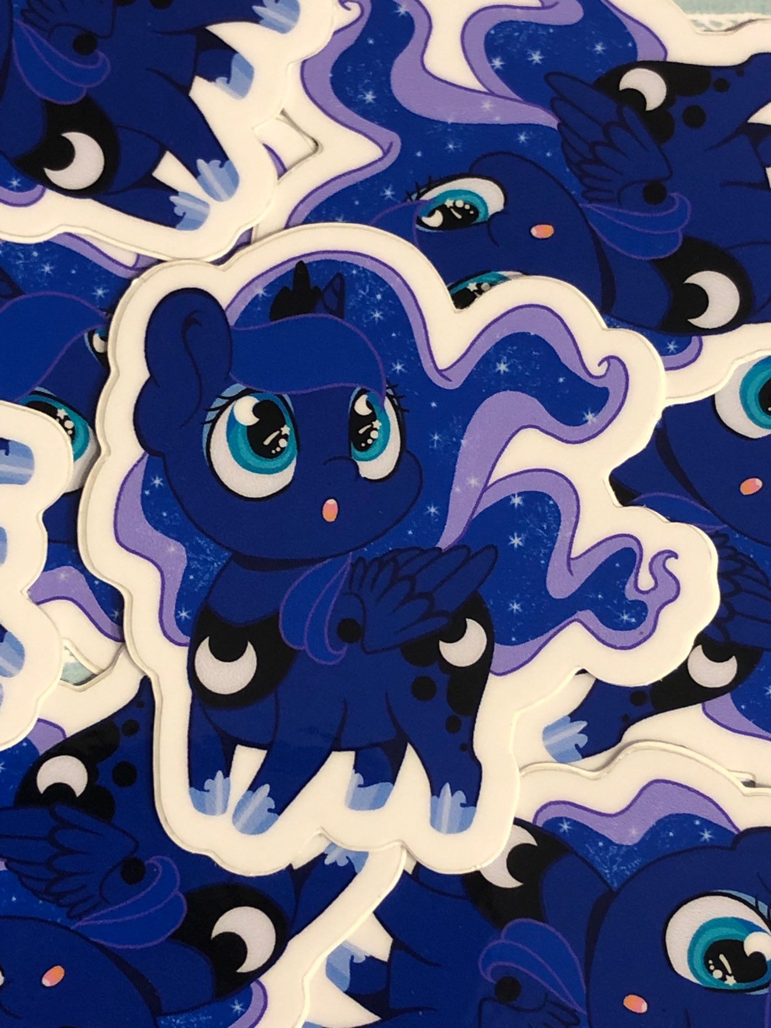 Princess Luna MLP My Little Pony Chibi Moon Inspired 2 | Etsy