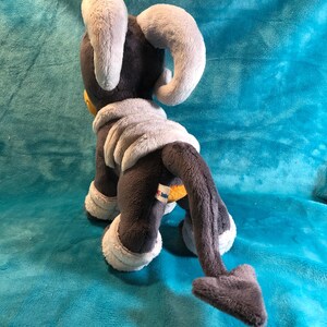 9" Chibi Houndoom Inspired Handmade Plush Plushie Made to Order - Etsy