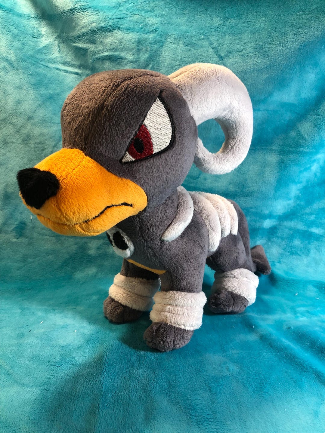 9" Chibi Houndoom Inspired Handmade Plush Plushie Made to Order - Etsy
