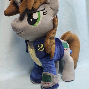 16" Littlepip My Little Pony Inspired Mlp Handmade Plush Plushie ...