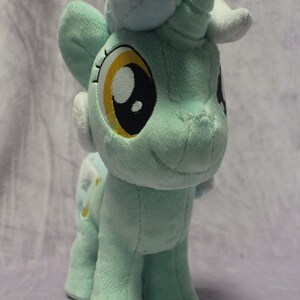 10" Lyra My Little Pony Inspired Mlp Handmade Plush Plushie MADE TO ...