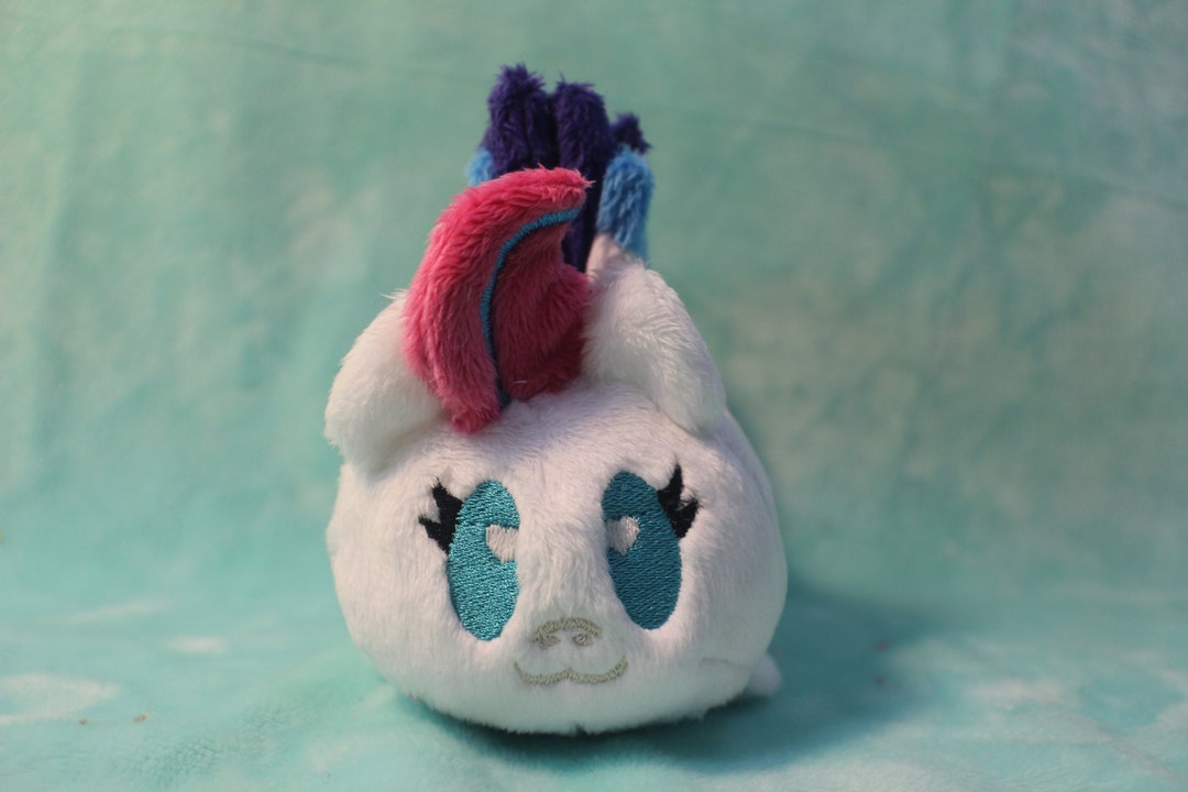 4" Loaf Baby Zipp Storm My Little Pony Chibi Handmade Stacking Plush ...