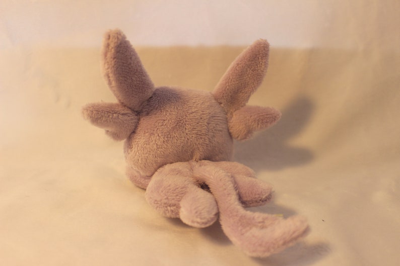 5” Mini Espeon Micro Palm Plushie Pokemon Inspired Minky Handmade ...