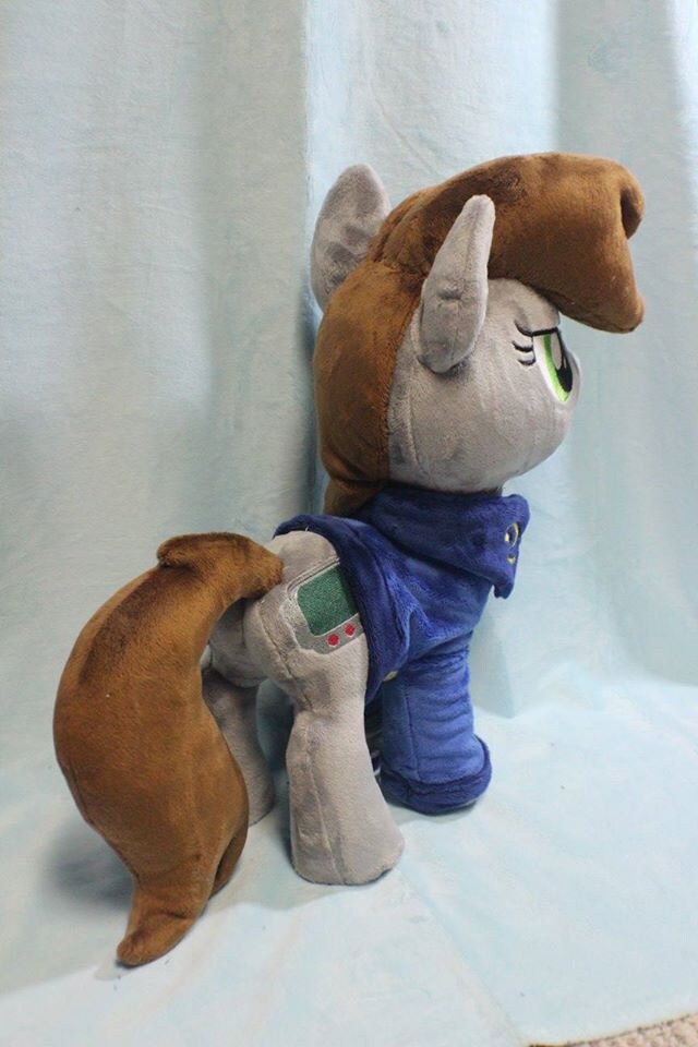 16" Littlepip My Little Pony Inspired Mlp Handmade Plush Plushie ...