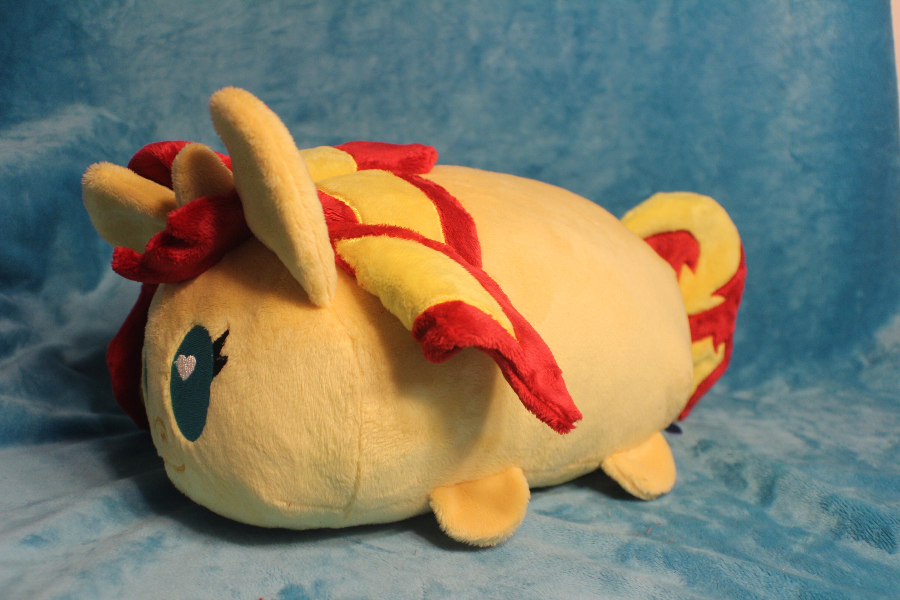 12" Loaf Sunset Shimmer My Little Pony Chibi Handmade Stacking Plush ...
