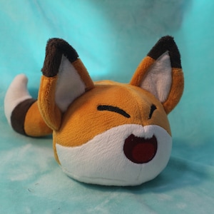 Fox Slime Foxy Blob 5" Minky Plush - Etsy