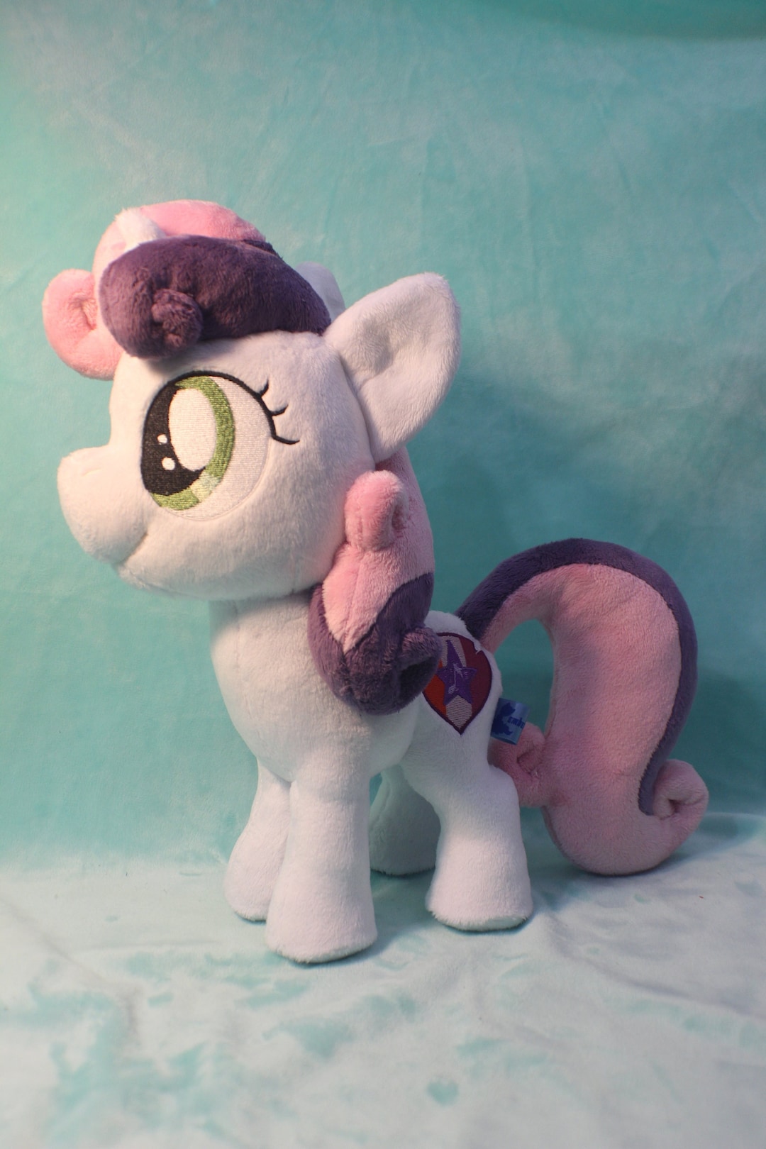 12" Sweetie Belle CMC Filly My Little Pony Inspired Mlp Handmade Plush ...
