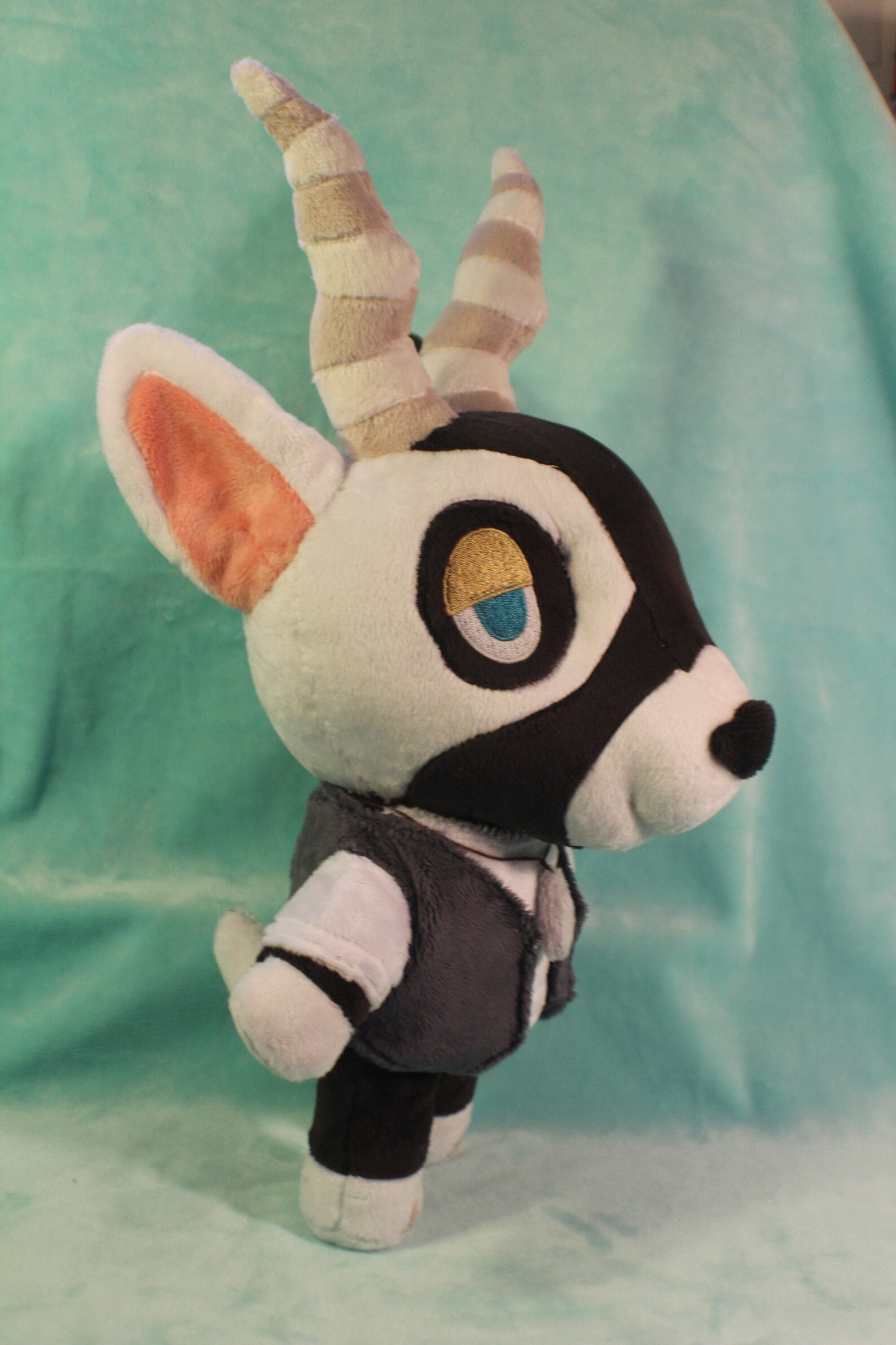 16" Zell Animal Crossing Inspired Deer Antelope Handmade Plushie MADE ...