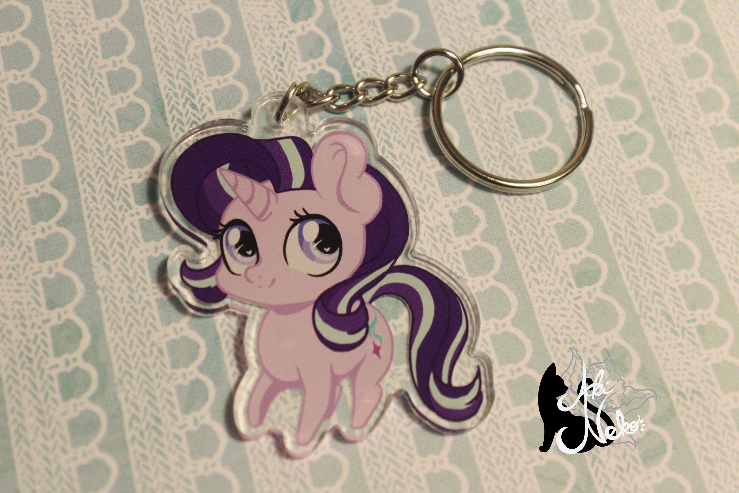 Starlight Glimmer MLP Pony 2 Acrylic Charm Keychain | Etsy