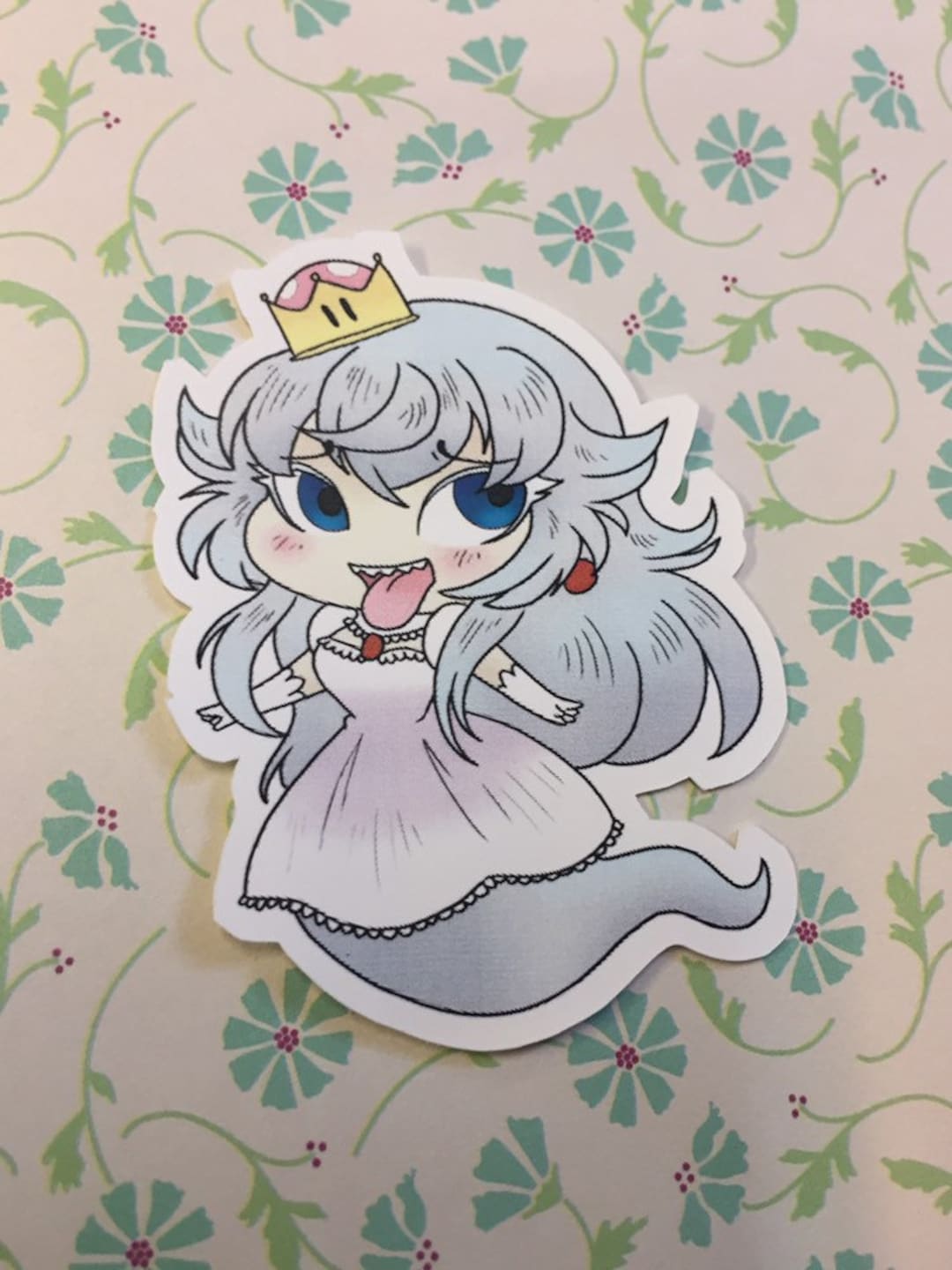 Booette Cute Chibi Bowser Princess Super Crown Boosette Meme Inspired 2 ...