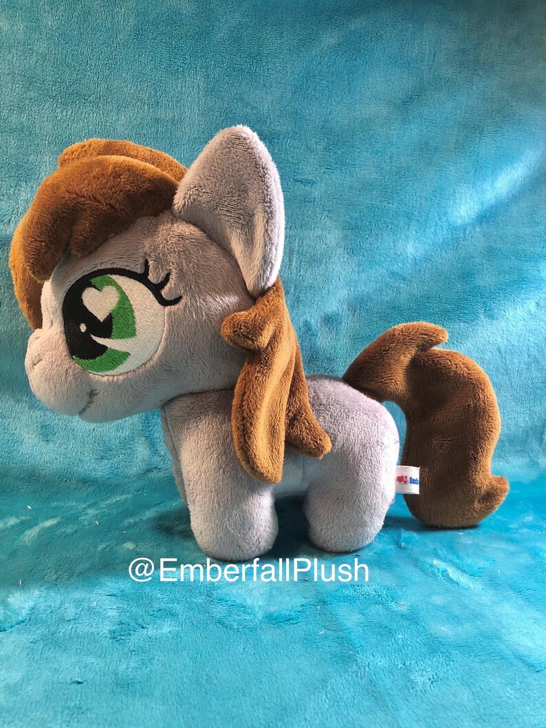 6" Littlepip My Little Pony Chibi Handmade Plush Plushie MADE TO ORDER ...