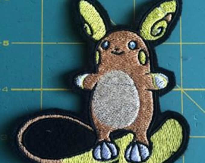 Alolan Raichu Pokemon Inspired 4 Iron-on Patch - Etsy
