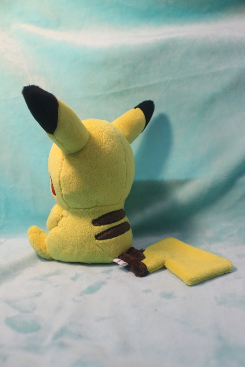 6 Sitting Chibi Pikachu Inspired Pokedoll Handmade Plush - Etsy