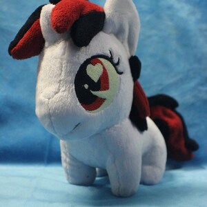 6" Blackjack My Little Pony Chibi Handmade Plush Plushie MADE TO ORDER ...