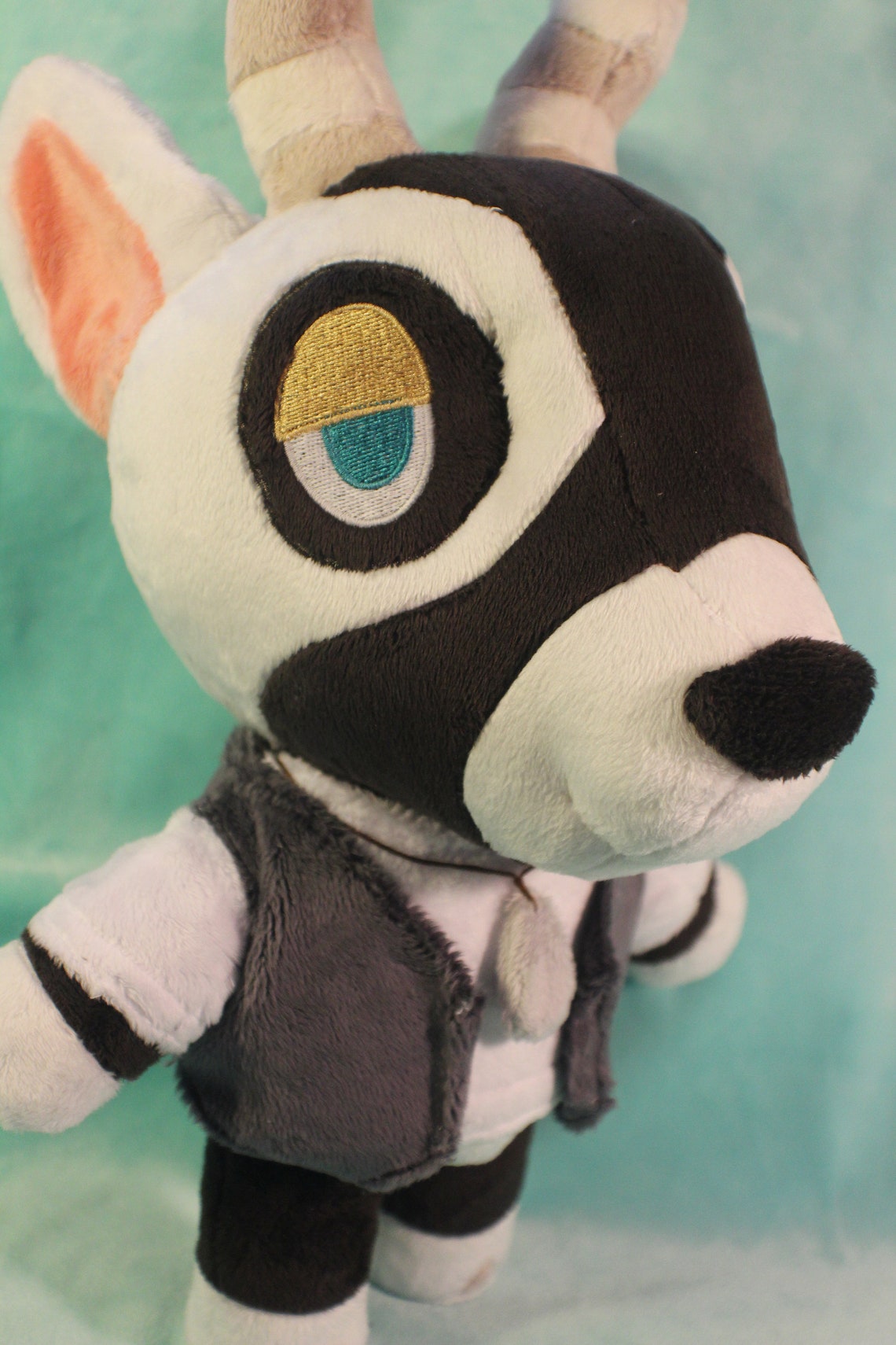 16" Zell Animal Crossing Inspired Deer Antelope Handmade Plushie MADE ...