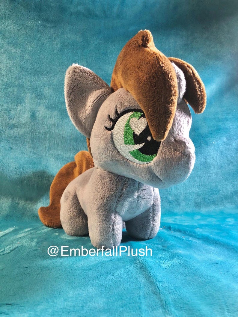 6" Littlepip My Little Pony Chibi Handmade Plush Plushie MADE TO ORDER ...