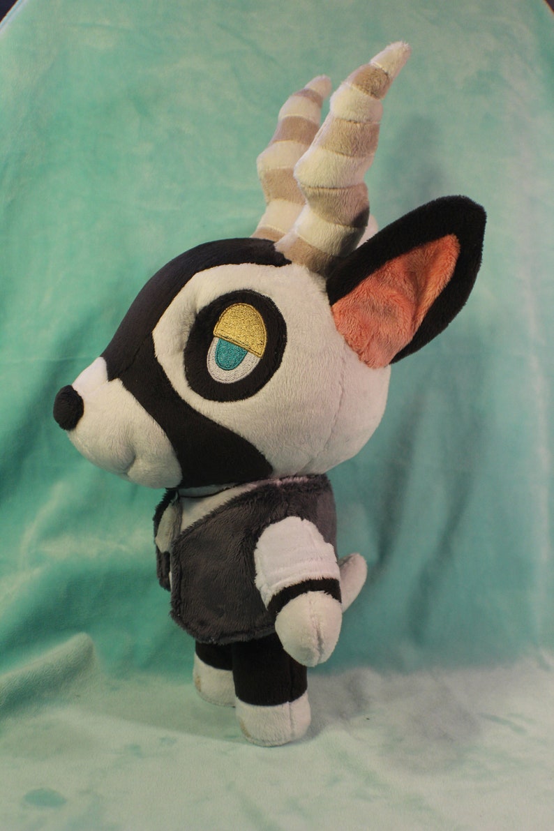 16" Zell Animal Crossing Inspired Deer Antelope Handmade Plushie MADE ...