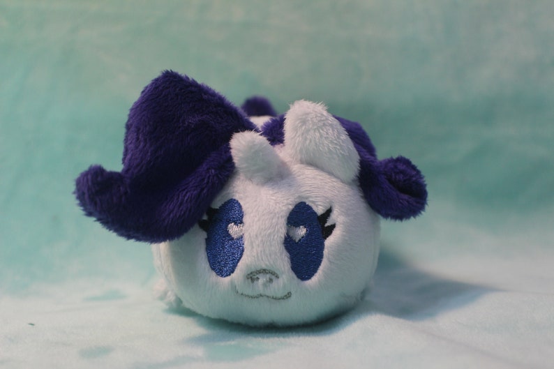 4 Loaf Rarity My Little Pony Unicorn Chibi Handmade Stacking - Etsy