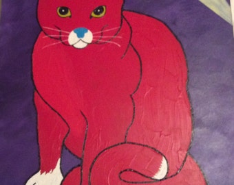 Jim Tweedy Red Cat - Etsy