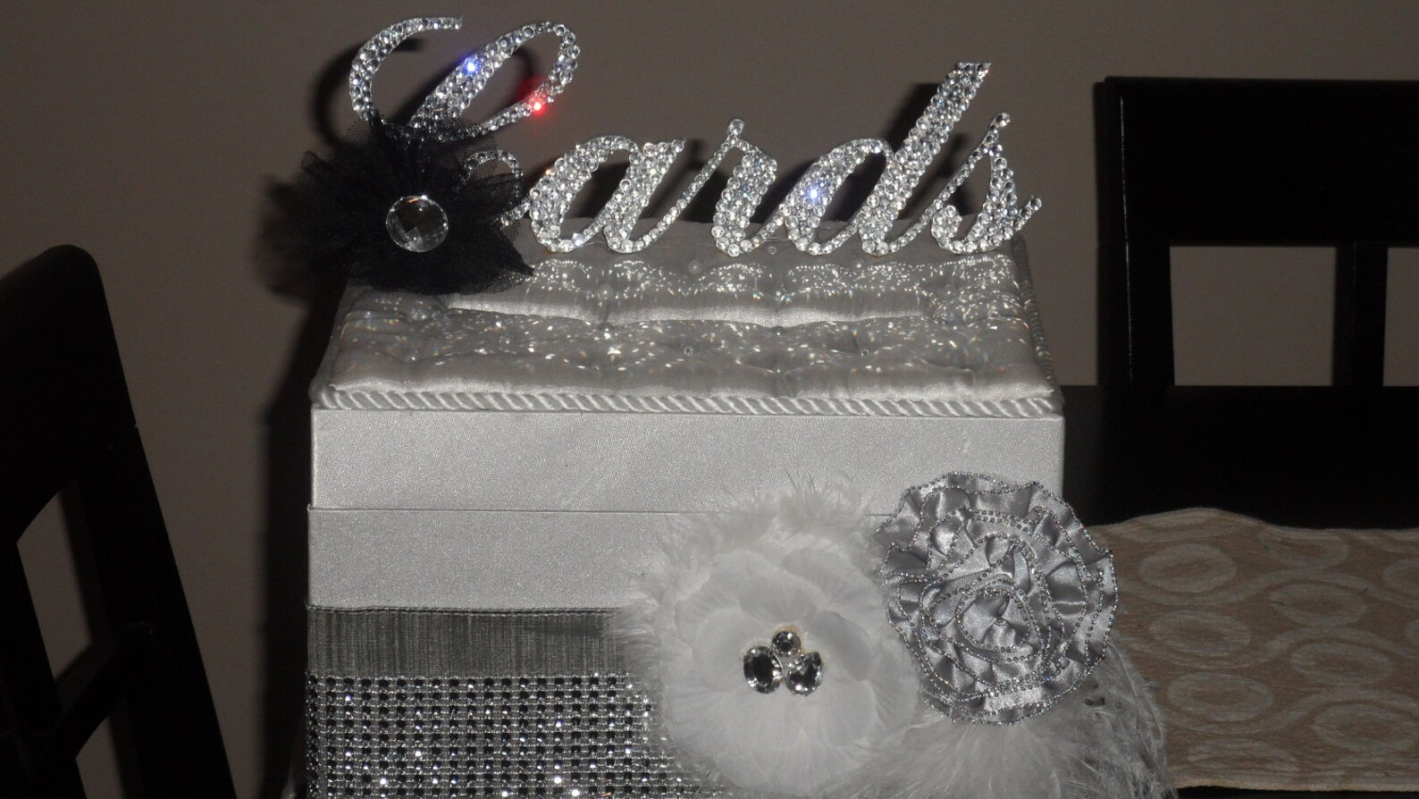 Swarovski Crystal cards Sign Wedding Signs - Etsy
