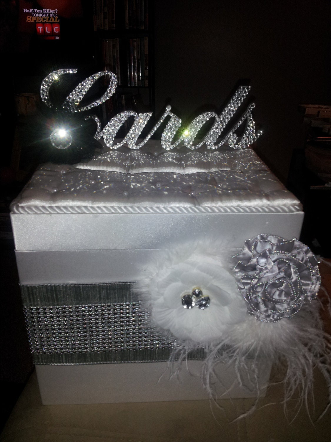 Swarovski Crystal cards Sign Wedding Signs - Etsy