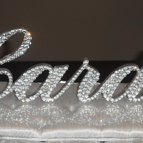 Swarovski Crystal cards Sign Wedding Signs - Etsy
