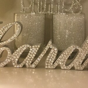 Swarovski Crystal "cards" Sign, Wedding Signs, Rhinestone Cards Sign ...