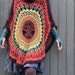 Crochet PATTERN: Yggdrasil Poncho / Tree of Life Poncho / Circular ...