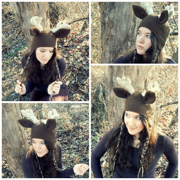 Crochet Deer Hat - Etsy