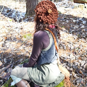 Crochet PATTERN: Oak Sprite Hat / Adult Size Acorn Hat / Crocodile ...