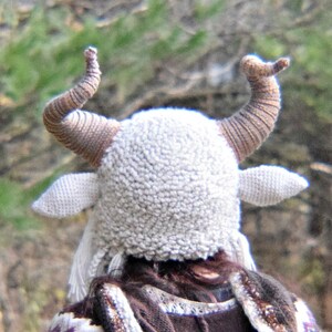 Crochet PATTERN: Krampus Hat / Ram Hat / Goat Hat / Wild Thing Hat ...