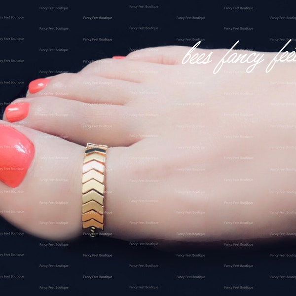 Elastic Toe Ring - Etsy