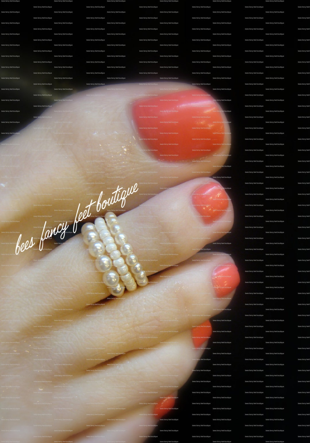 Toe Rings, Stacking Toe Ring, Cream Pearl Toe Ring, Bridal Toe Ring ...