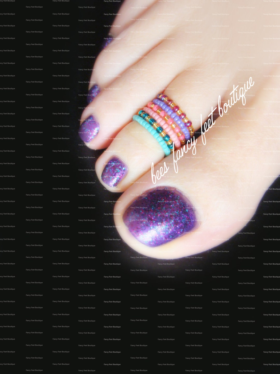 Spring is in the Air Pastel and Gold Stacking Stackable Stacked Stretch ...