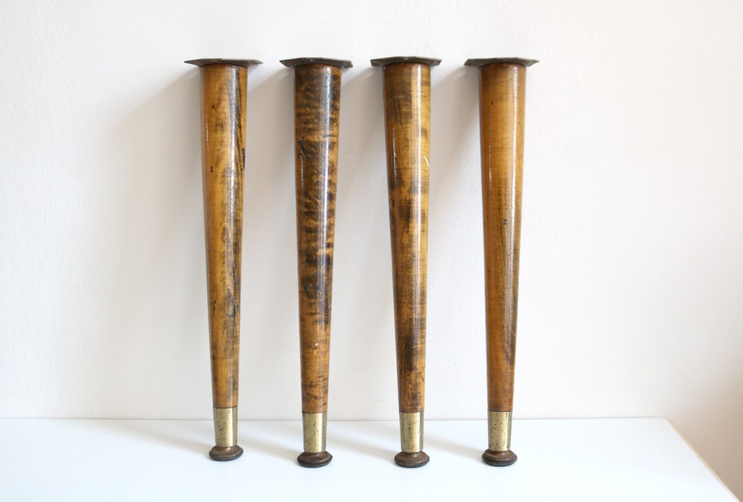 Midcentury Wood Legs 15 Inch - Etsy