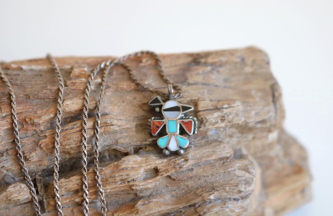 Zuni Thunderbird Necklace - Etsy