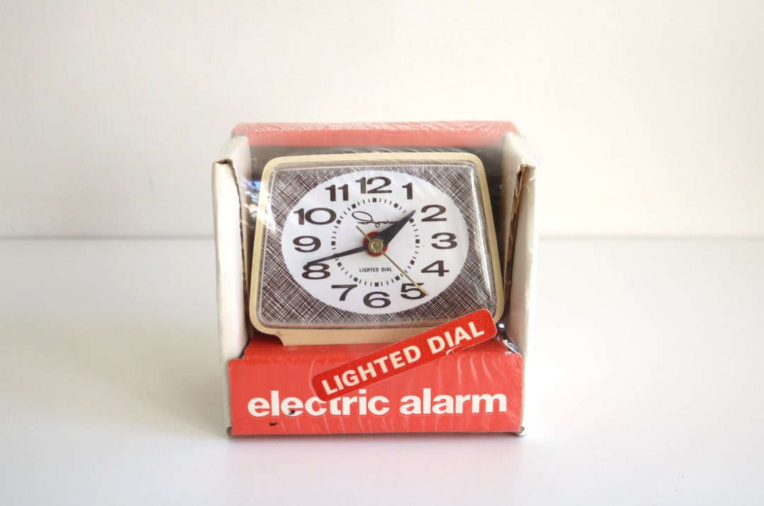 Ingraham Alarm Clock Vintage New Stock - Etsy
