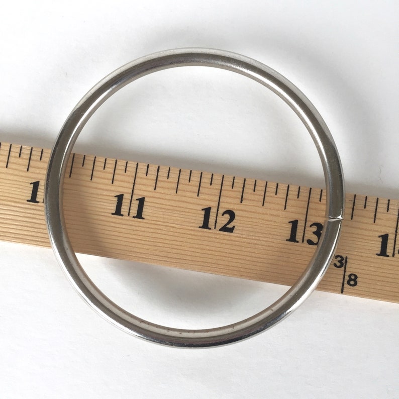 Vintage Heavy Steel Rings Large Rings 5 1PC - Etsy