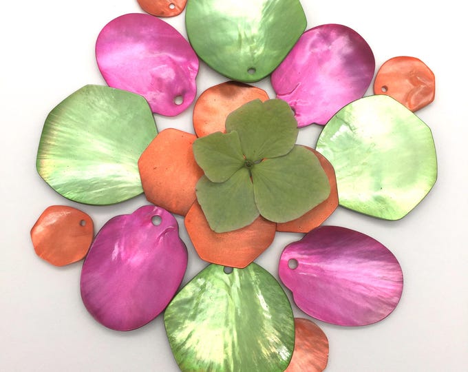 Capiz Disc Shell Pendants, 12PCS - Etsy