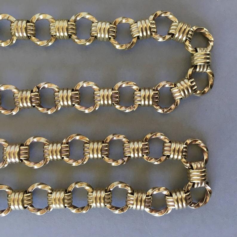 Vintage Fancytwist Chain XL Fancy Chain 13mm 6 - Etsy