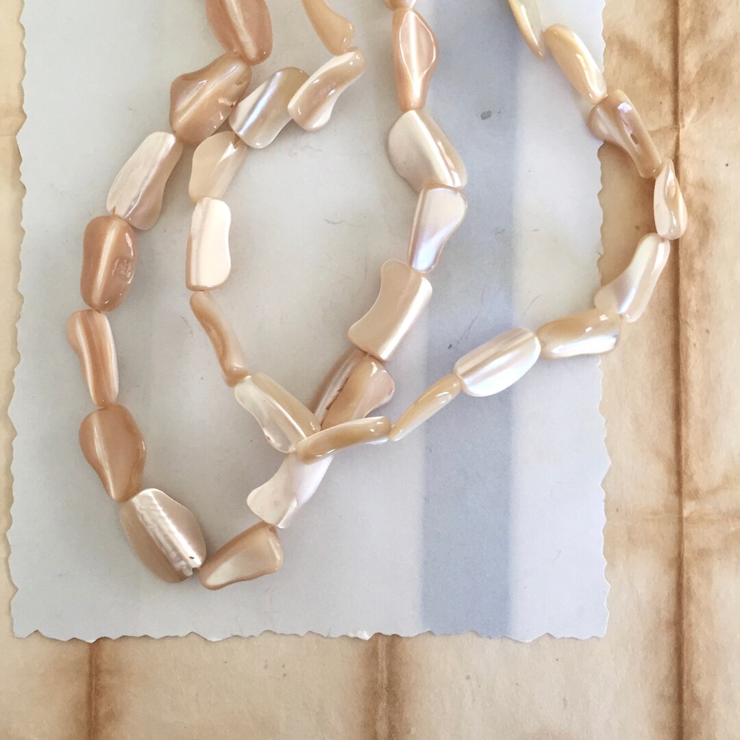 Mother of Pearl Beads, Trochus Shell Beads, 12mm, 33PCS - Etsy