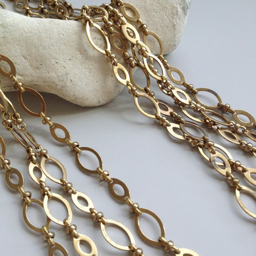 2mm Link Chain 10 M. Rectangle Raw Brass Chain Open Link | Etsy