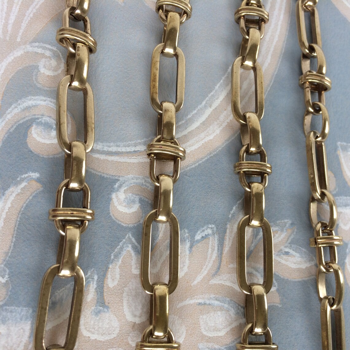 Vintage Regency Chain, Heavy Brass Chain, Large Fancy Chain, 20mm, 1FT ...