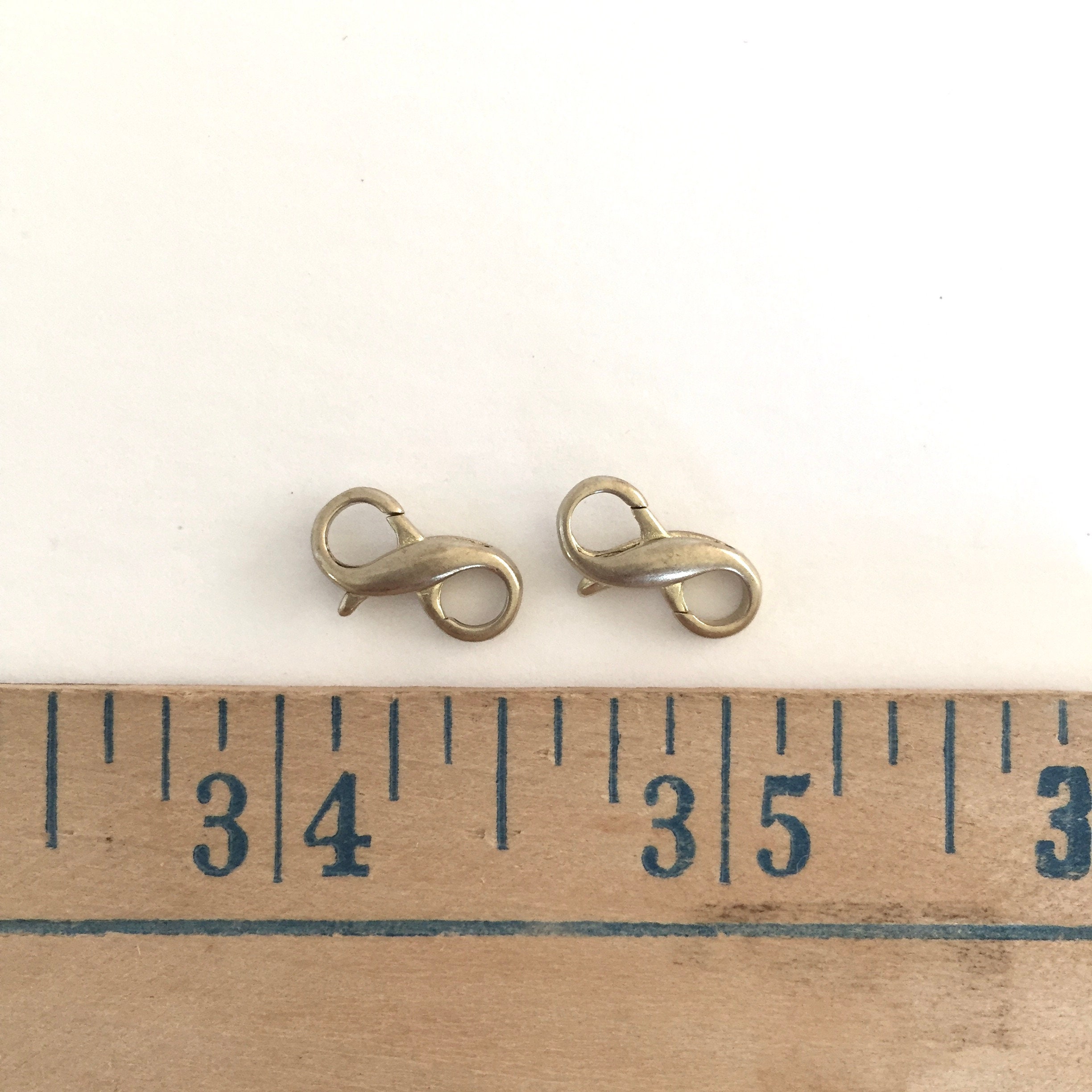 14mm Fancy Infinity Clasp Lobster Claw 2PCS | Etsy