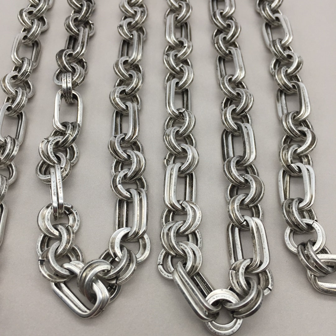 Silver Ox Benjamin Chain, Double Cable Chain, Jewelry Making Chains ...