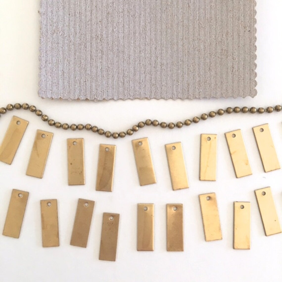 Name Tag Finding Hang Tag Square Name Tag 16mm 12PCS - Etsy